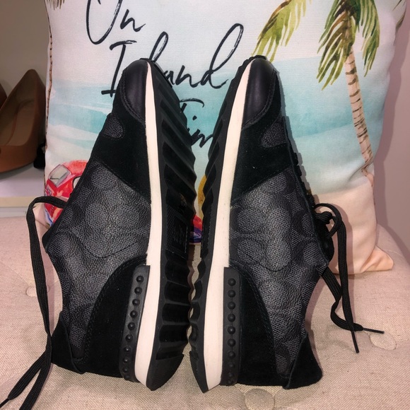 Coach | Shoes | Coach Moonlight Signature Embossed Fashion Blacksmoke ...